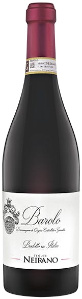 Neirano Barolo 2019 750ml - Yankee Spirits