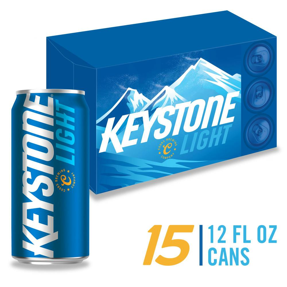 Coors Keystone Light 15 pack 12 oz. Can - Yankee Spirits