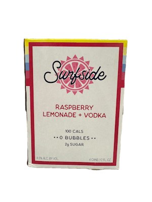 Surfside Cocktails Raspberry Lemonade + Vodka 4 pack 12 oz. Can - Vine ...
