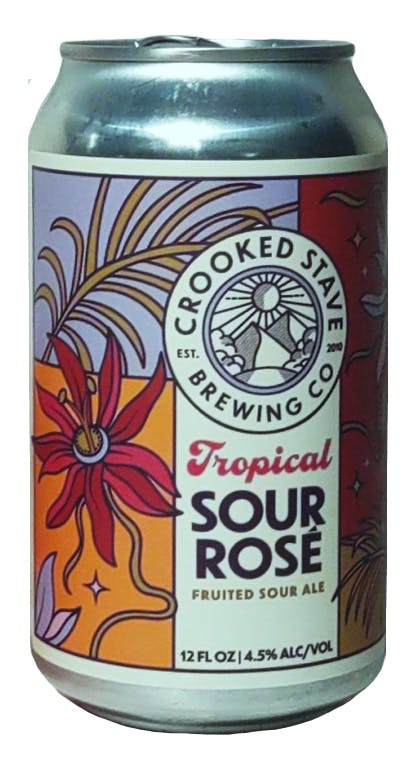 Crooked Stave Tropical Sour Rose 6 pack 12 oz. Can - Argonaut Wine & Liquor