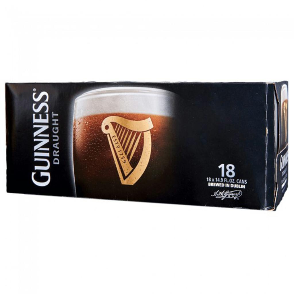 Guinness Draught 18 pack 14.9 oz. Can - Yankee Spirits