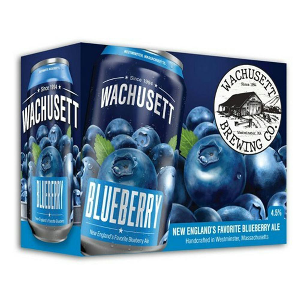 Wachusett Brewing Company Blueberry Ale 12 pack 12 oz. Can - Yankee Spirits