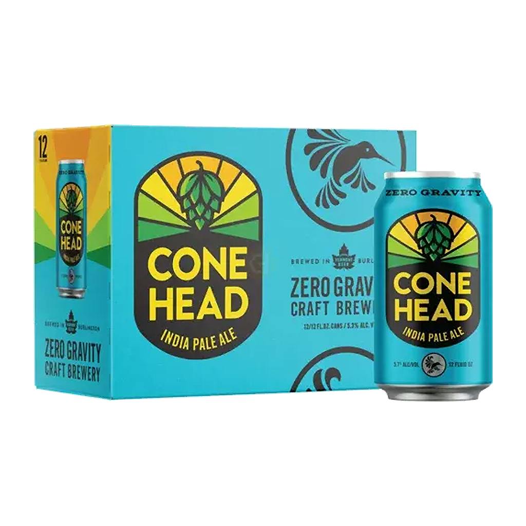 Zero Gravity Craft Brewery Conehead IPA 12 pack 12 oz. Can - Yankee Spirits