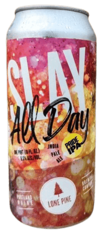 Lone Pine Brewing Slay All Day IPA 4 pack 16 oz. Can - Yankee Spirits