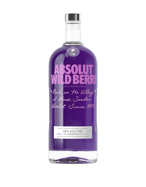 Absolut Wild Berry Vodka 1L - Stone Gate Wine & Spirits