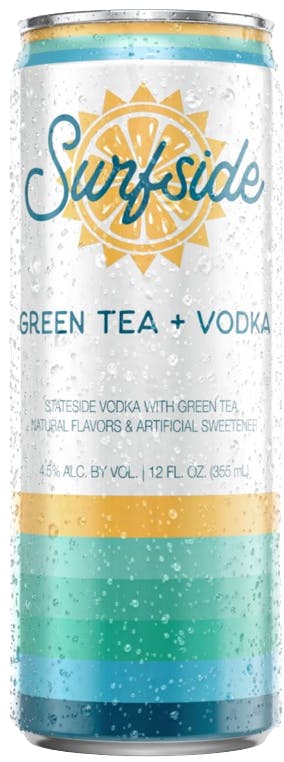 Surfside Cocktails Green Tea + Vodka 4 pack 12 oz. Can - Vine Republic