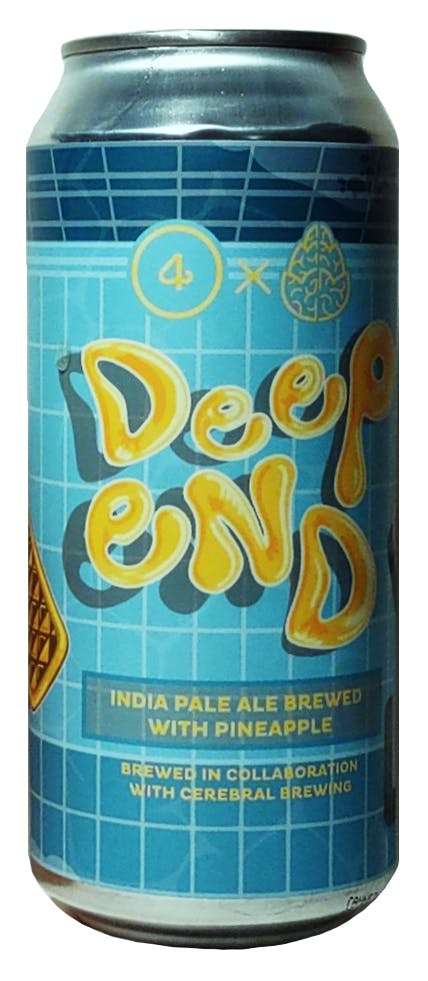 4 Noses Brewing Deep End Collaboration with Cerebral 4 pack 16 oz. Can ...