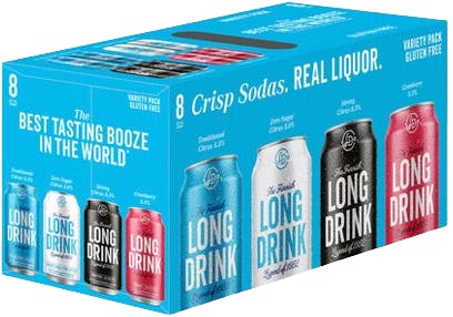 The Long Drink Company Variety Pack 8 pack 12 oz. Can - Vine Republic