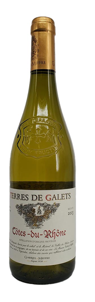Gabriel Meffre Cotes du Rhone Terres de Galets Blanc 2023 750ml ...