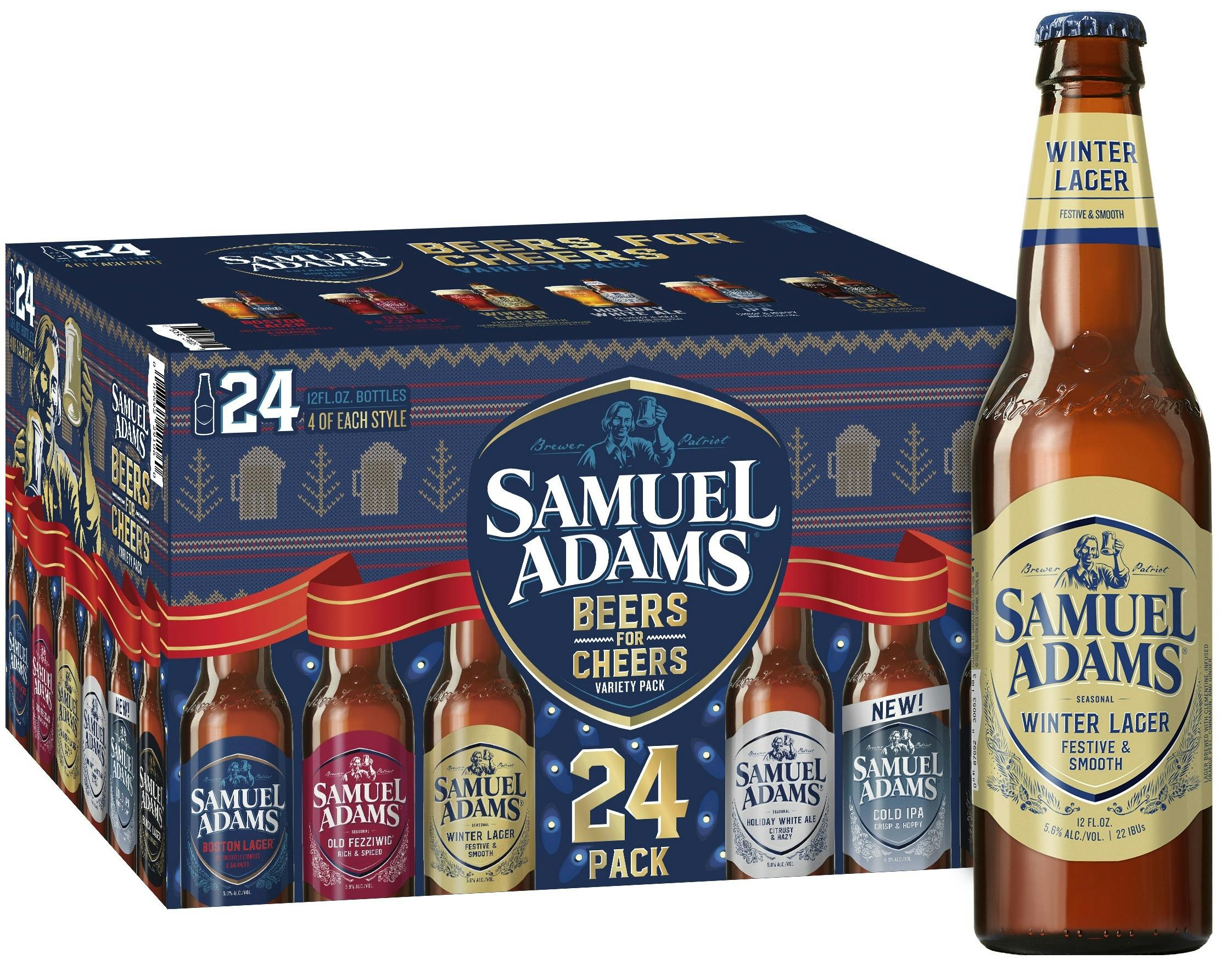 Samuel Adams Beers For Cheers Variety Pack 12 pack 12 oz. Can - Vine ...