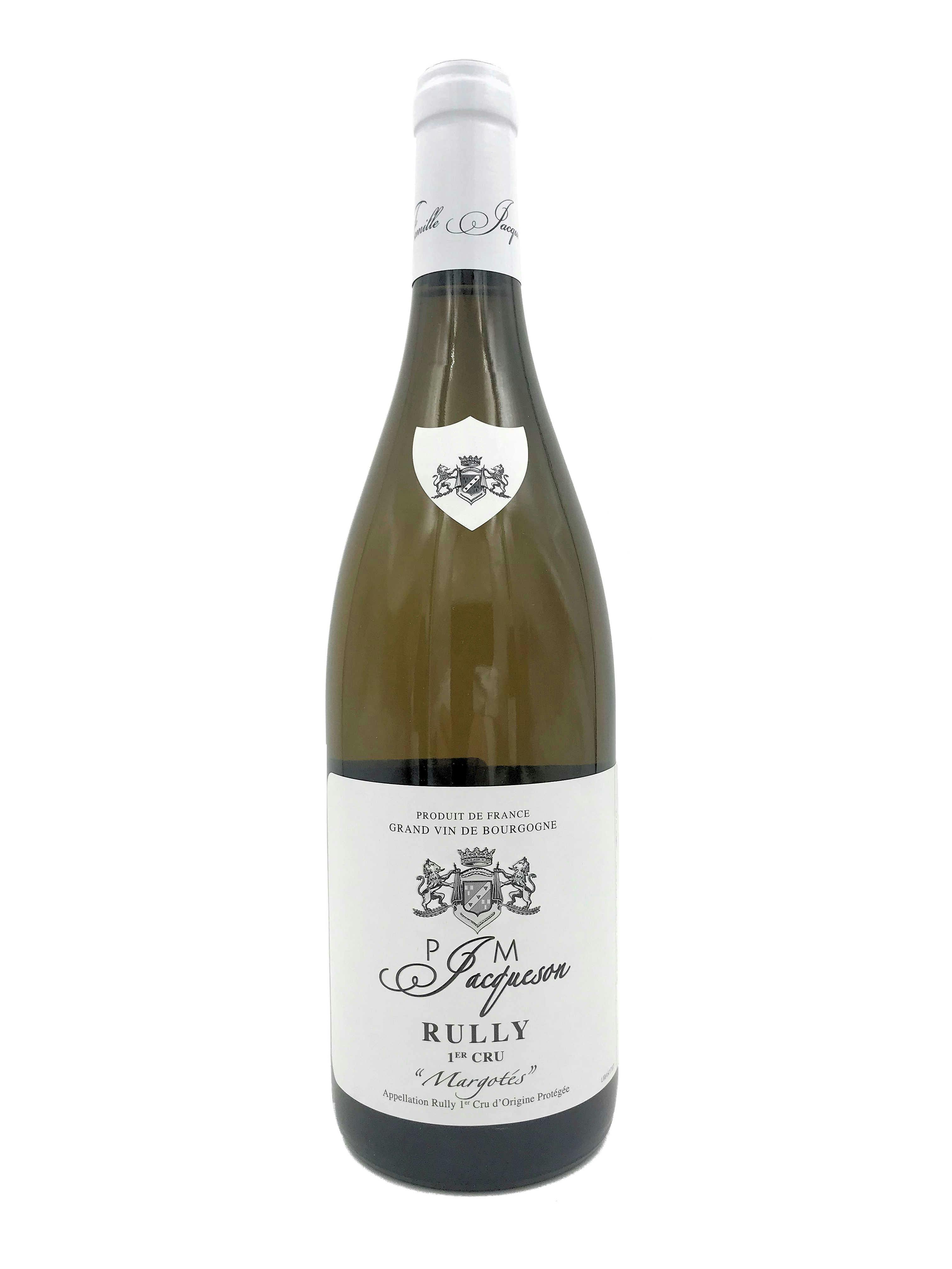Domaine Paul et Marie Jacqueson "Margotés" - Rully Premier Cru - Blanc ...