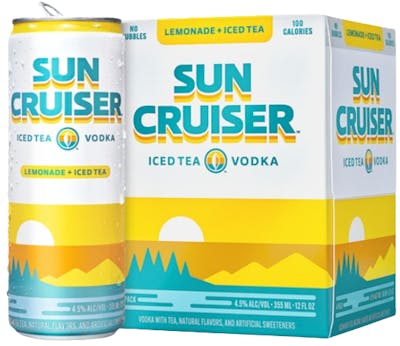 Sun Cruiser Lemonade + Iced Tea Cocktails 4 pack 12 oz. Can - Vine Republic