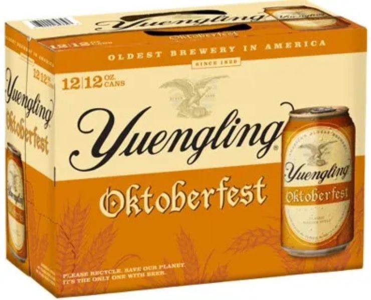 Yuengling Octoberfest 12 pack 12 oz. Can - Yankee Spirits