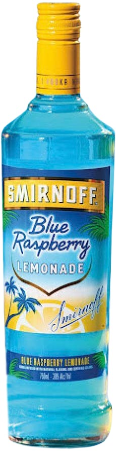 Smirnoff Blue Raspberry Lemonade Vodka 750ml - Argonaut Wine & Liquor