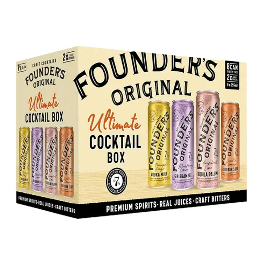 Founders Brewery Ultimate Cocktail Box 8 pack 12 oz. Can - Yankee Spirits