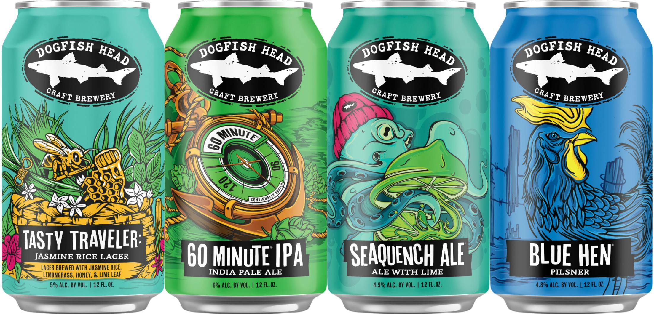 Dogfish Head Fall Variety Pack 12 pack 12 oz. Can - Joe Canal's ...