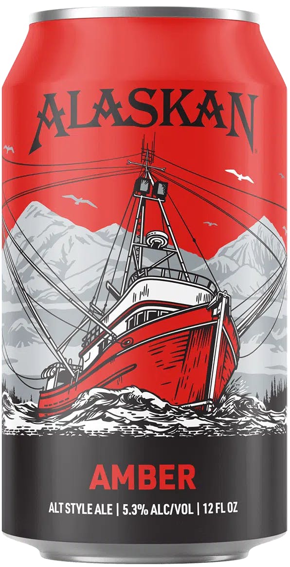 Alaskan Brewing Co. Amber Ale 12 pack 12 oz. Can - Argonaut Wine & Liquor