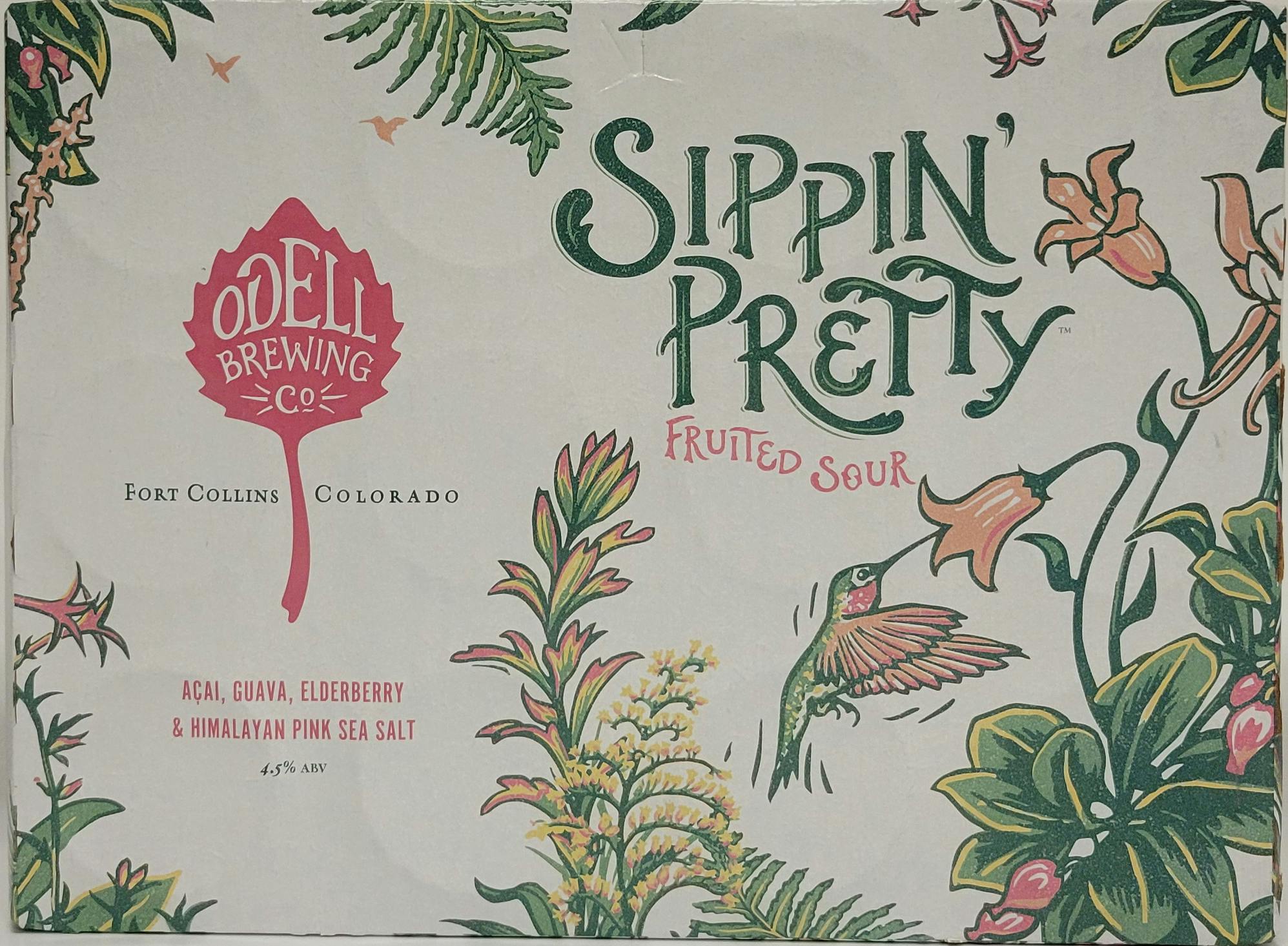 Odell Brewing Company Sippin' Pretty 12 pack 12 oz. Can - Argonaut Wine ...