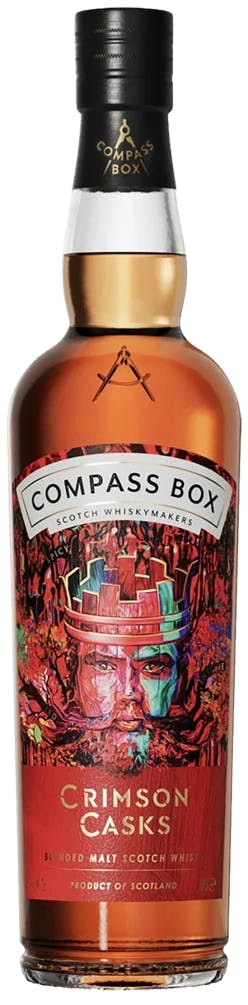 Compass Box Crimson Cask Blended Malt Scotch Whiskey 750ml - Yankee Spirits