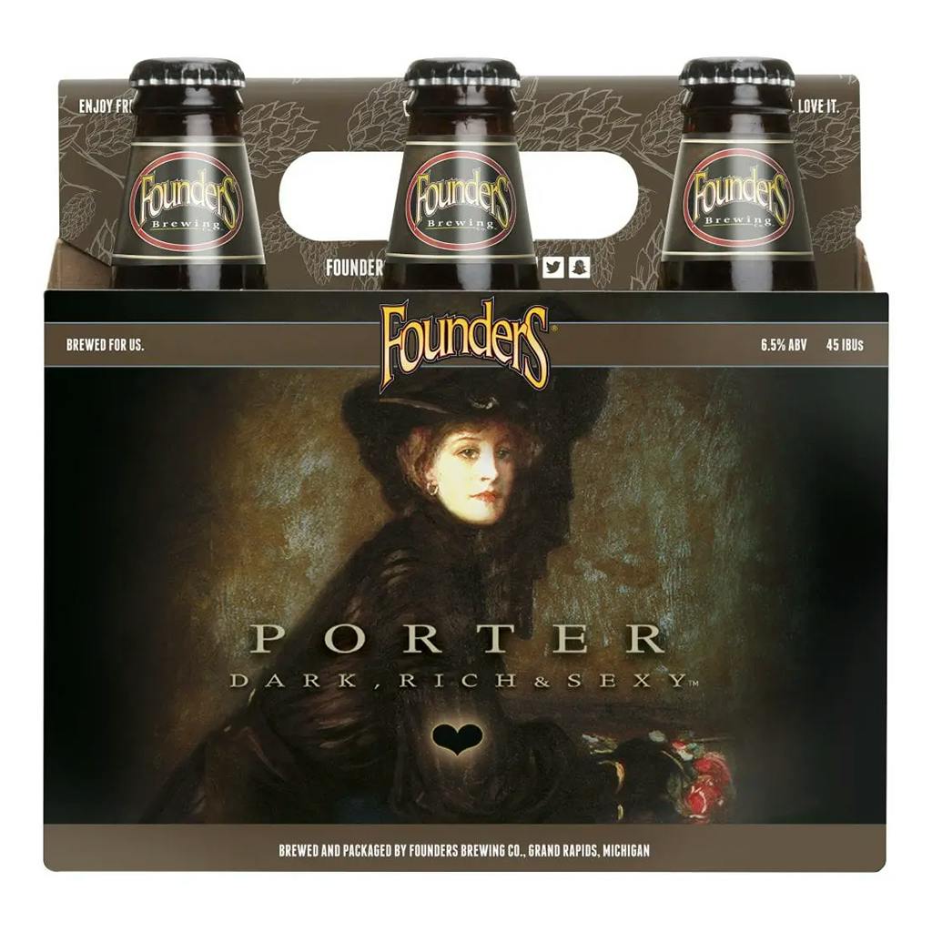 Founders Brewery Porter 6 pack 12 oz. Bottle - Yankee Spirits