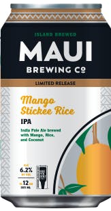 Maui Brewing Co. Mango Stickee Rice 4 pack 12 oz. - Kona Wine Market