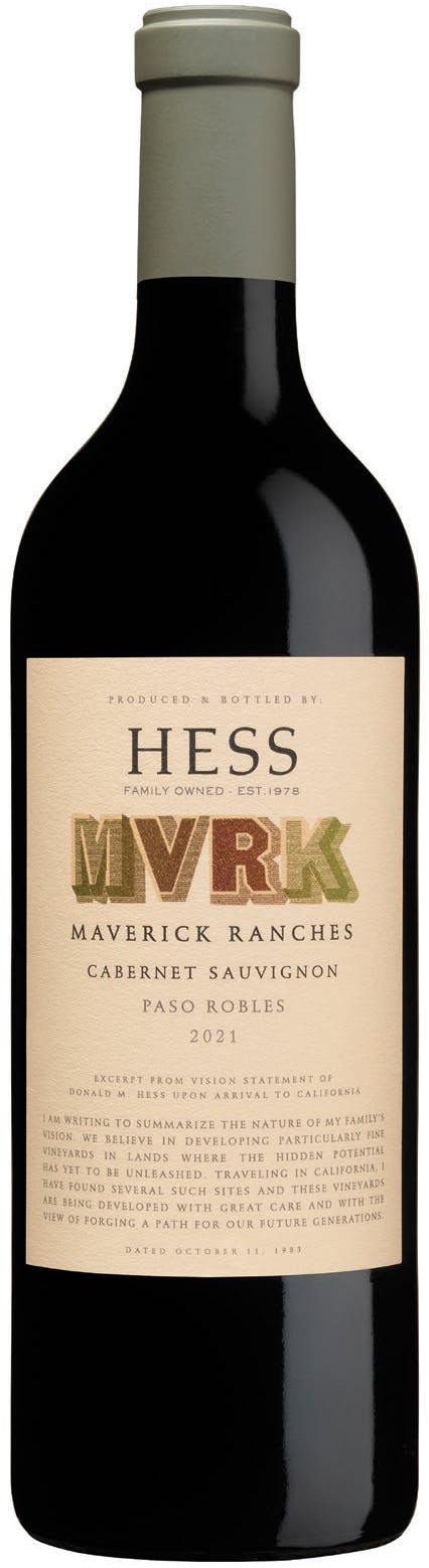 Hess Collection Maverick Ranches Cabernet Sauvignon 2021 750ml - Yankee ...