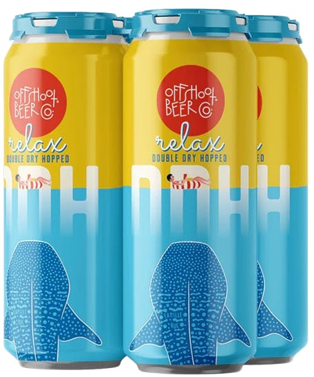 Offshoot Beer Relax Double Dry Hopped IPA 4 pack Can - Stirling Fine Wines