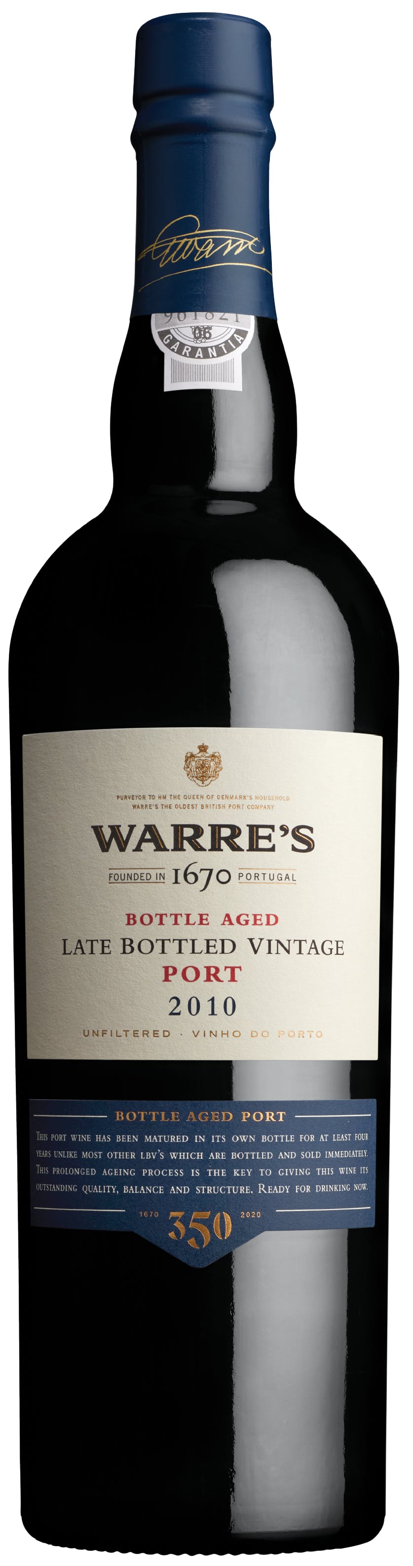 Warre's Late Bottled Vintage Port 2010 750ml - Stirling Fine Wines