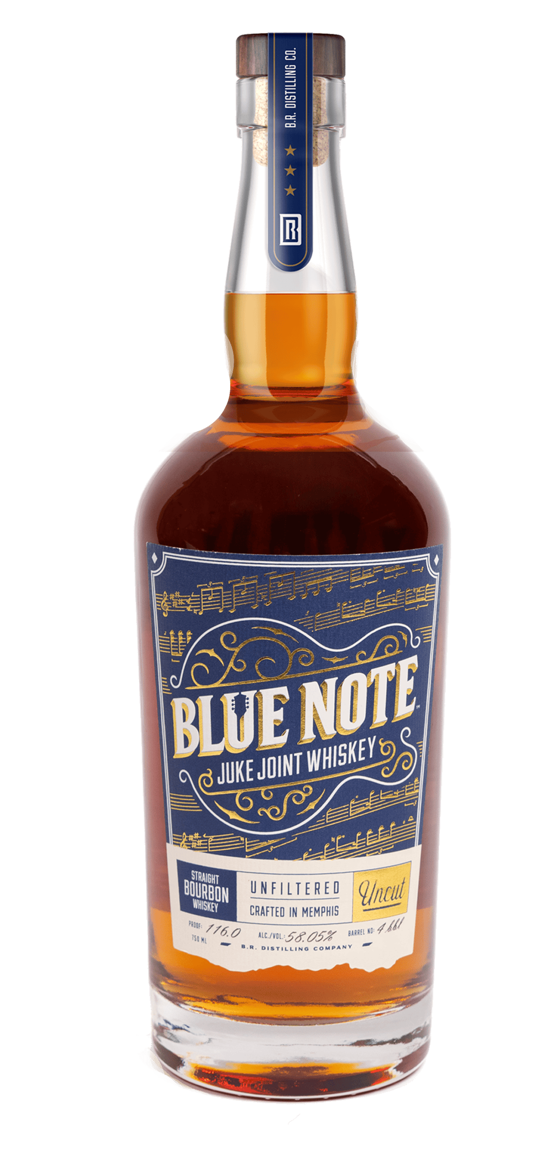 Blue Note Juke Joint Uncut Unfiltered Cheers Single Barrel Whiskey ...
