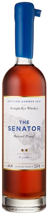 Proof & Wood The Senator Barrel Proof Straight Rye Whiskey 750ml ...