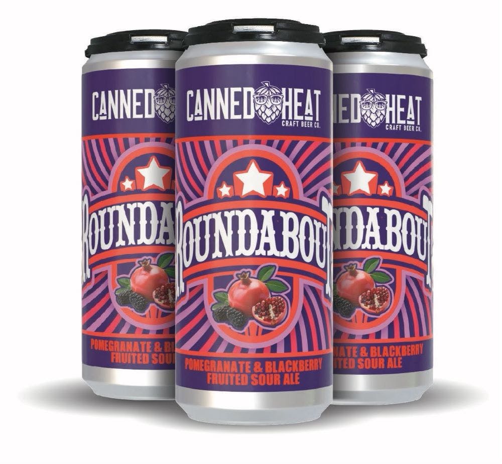 Canned Heat Beer Roundabout 4 pack 16 oz. Can - Yankee Spirits