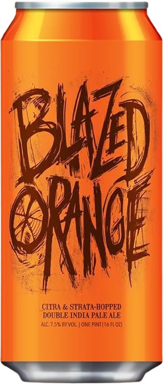 Hop Butcher For The World Blazed Orange DIPA 4 pack 16 oz. Can - Yankee Spirits