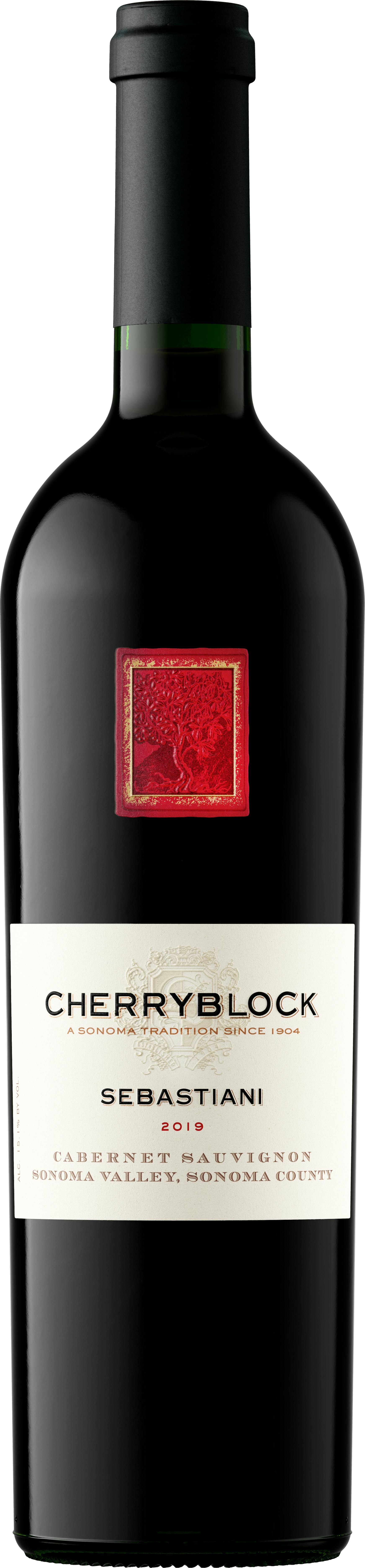 Sebastiani Cherryblock Cabernet Sauvignon 2019 750ml - Yankee Spirits