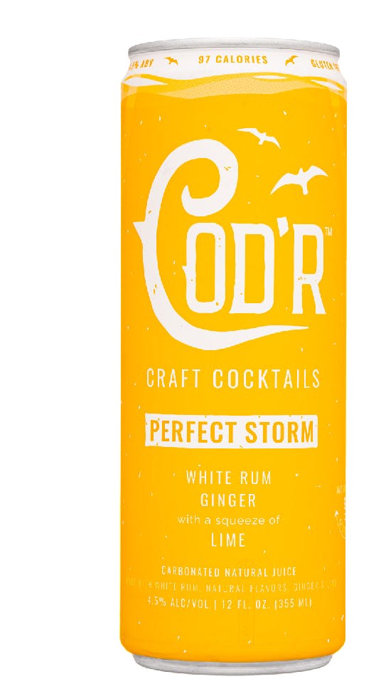 Cape Cod'r Craft Cocktails Perfect Storm 4 pack 12 oz. Can - Yankee Spirits