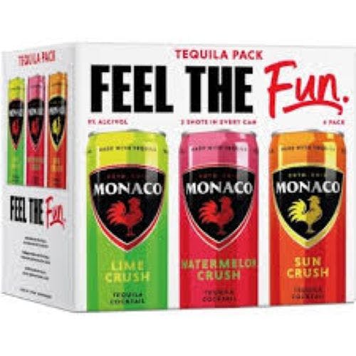 Monaco Tequila Variety Pack 6 pack 12 oz. Can - Yankee Spirits