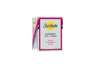 Surfside Cocktails Raspberry Tea + Vodka 4 pack 12 oz. Can - Yankee Spirits