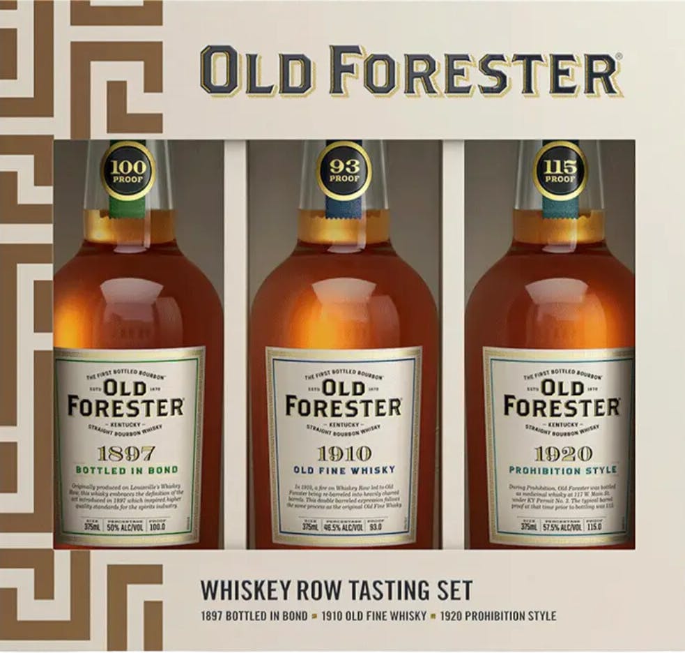 Old Forester 1897 1910 & 1920 Three Pack Gift 3 pack 12 oz. Box - Bruce ...