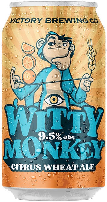Victory Brewing Company Witty Monkey 6 pack 12 oz. Can - Yankee Spirits