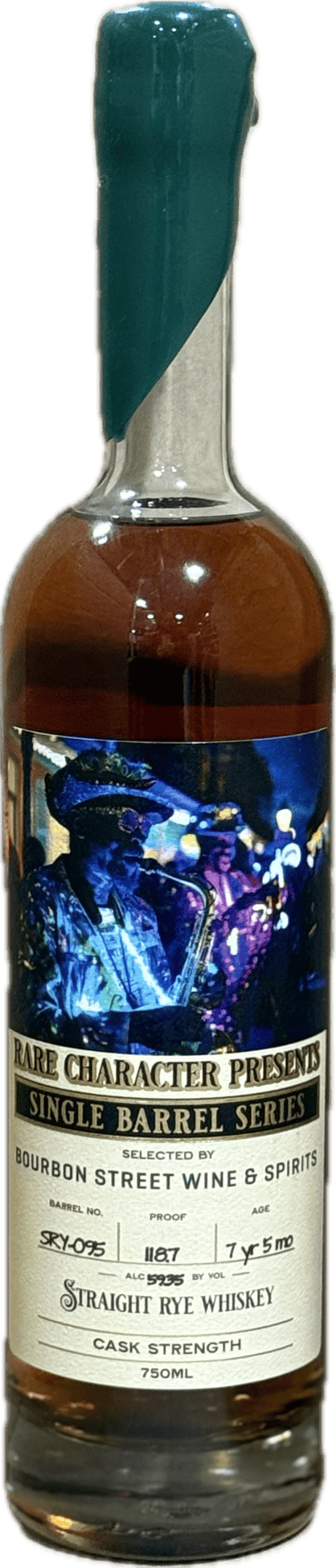 Rare Character "Store Pick" Single Barrel Rye SRY-095 750ml - Rock W&S