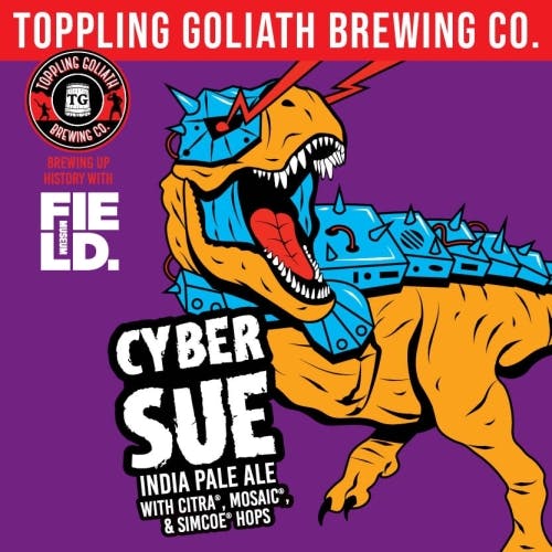 Toppling Goliath Brewing Company Cyber Sue 6 pack 12 oz. Can - Yankee ...