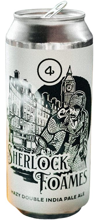 4 Noses Brewing Sherlock Foames 4 pack 16 oz. Can - Argonaut Wine & Liquor