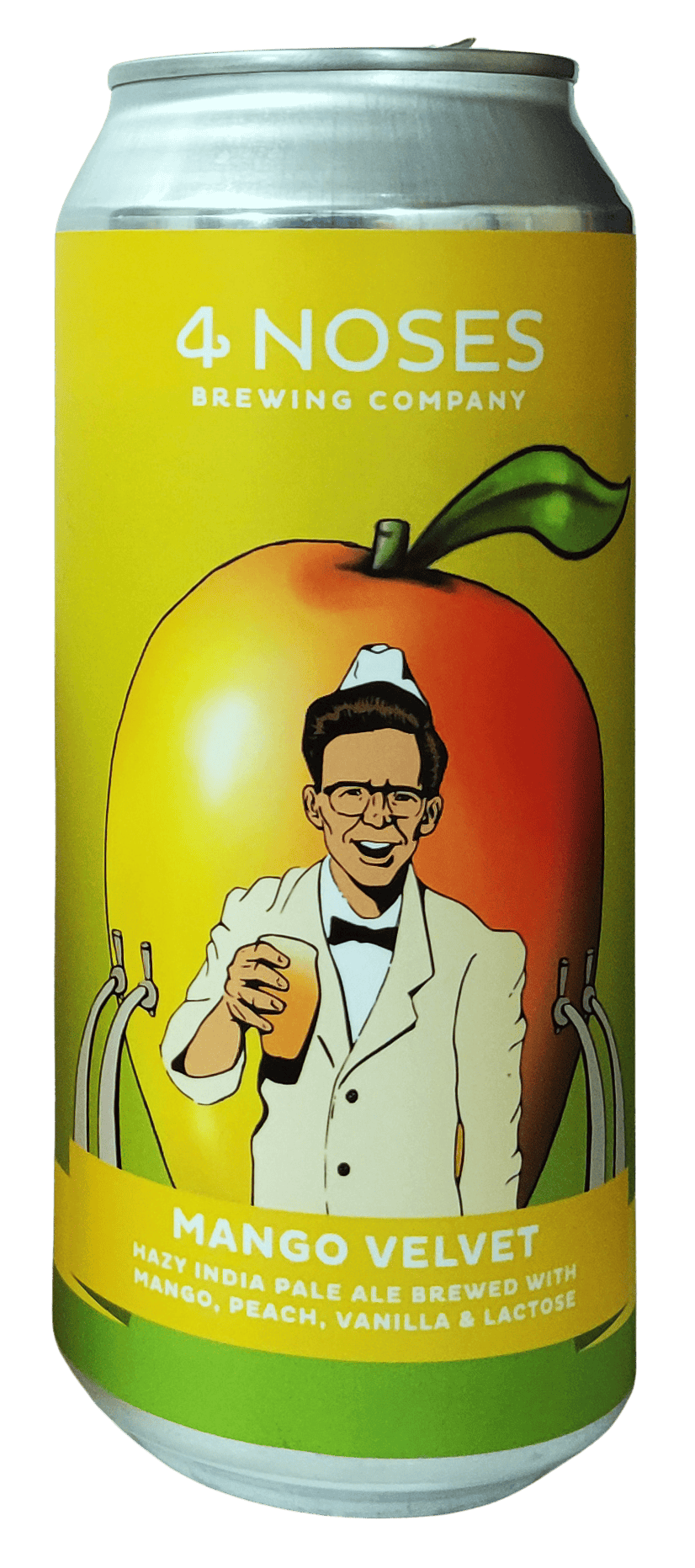 4 Noses Brewing Mango Velvet 4 pack 16 oz. Can - Argonaut Wine & Liquor