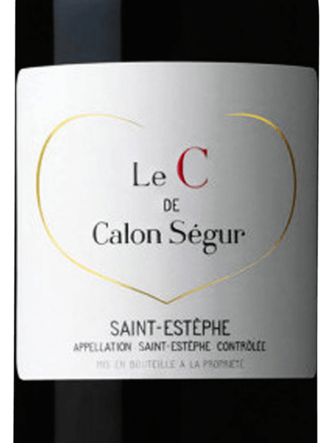 Château Calon Ségur Le C De Calon Segur St Estephe 2020 750ml Can ...