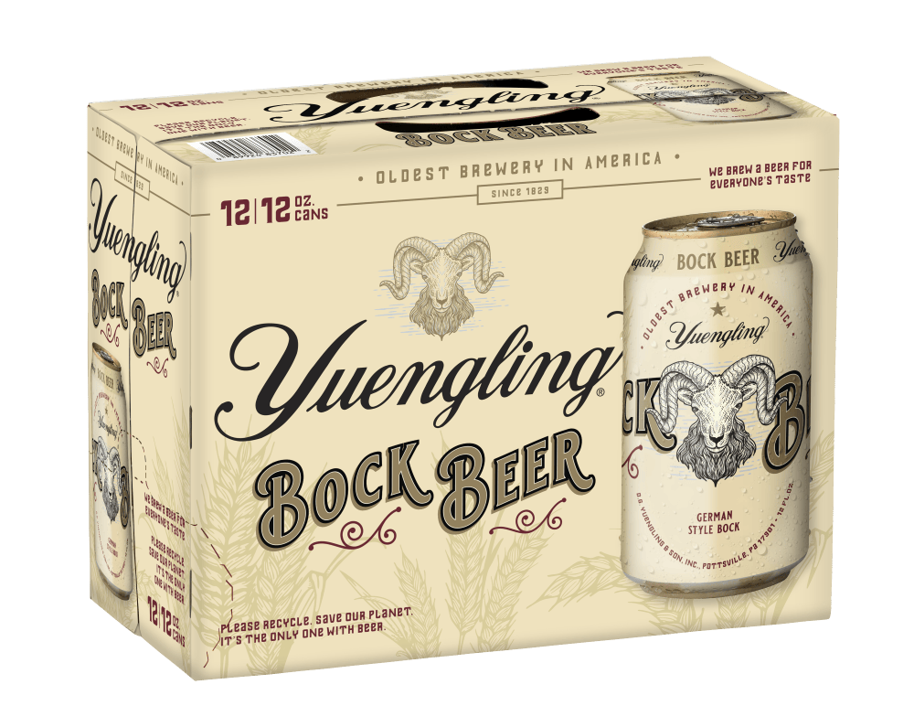 Yuengling Bock 12 pack 12 oz. Can - Yankee Spirits