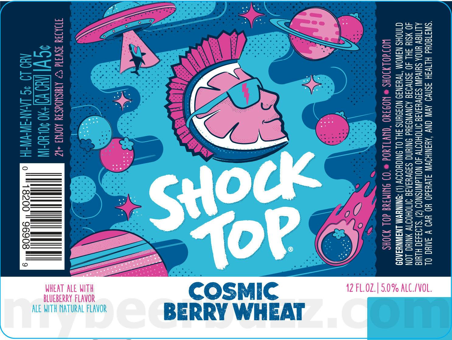 Shock Top Cosmic Berry 6 pack 12 oz. Bottle - Vine Republic