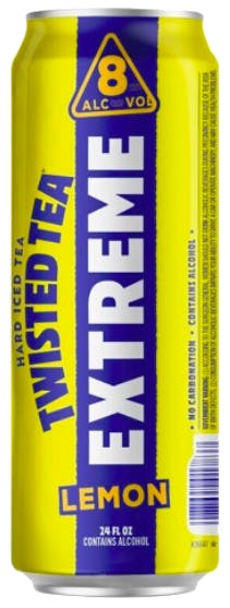 Twisted Tea Extreme Lemon 24 oz. Can - Yankee Spirits