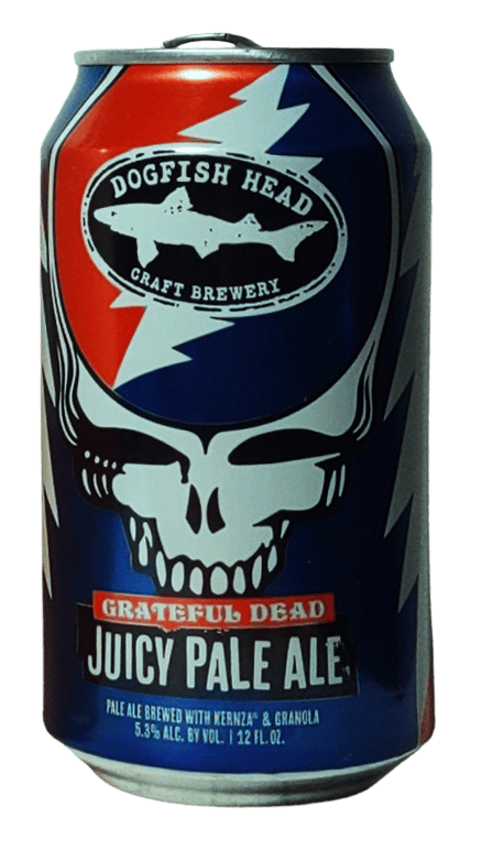 Dogfish Head Grateful Dead Juicy Pale Ale 6 pack 12 oz. Can - Argonaut ...