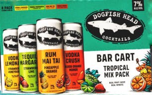 Dogfish Head Bar Cart Tropical Mix Pack 8 pack 12 oz. Can - Vine Republic