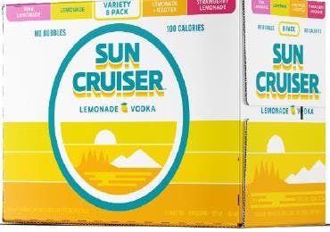 Sun Cruiser Lemonade Variety Pack 8 pack 12 oz. Can - Yankee Spirits