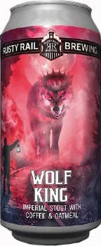 Rusty Rail Brewing Wolf King Imperial Stout 4 pack 16 oz. Can - Canal's ...